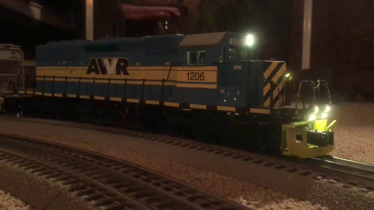 Custom Unstoppable AWVR SD40-2 No. 1206 - YouTube