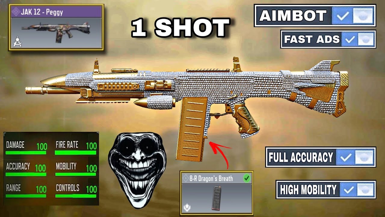NEW "1 SHOT" JAK 12 Gunsmith! its TAKING OVER COD Mobile in Season 9 ...