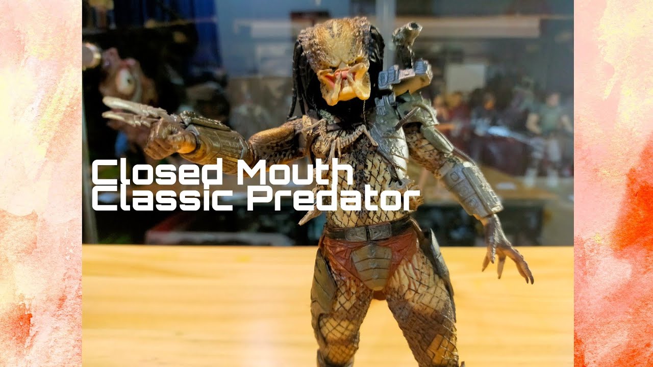 NECA Predators - Closed Mouth Classic Predator [Action Figure Review ...