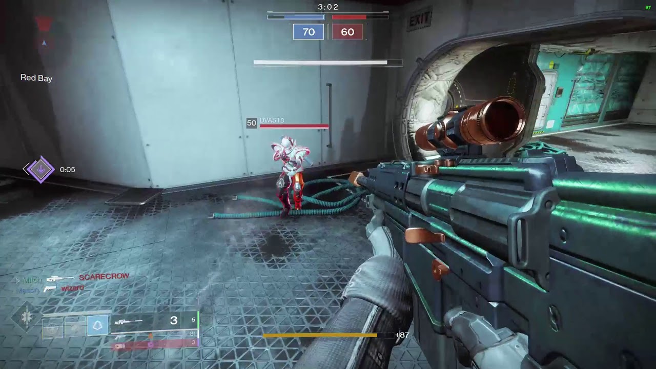 I used a Sniper as a Shotgun for an entire game of Crucible - YouTube