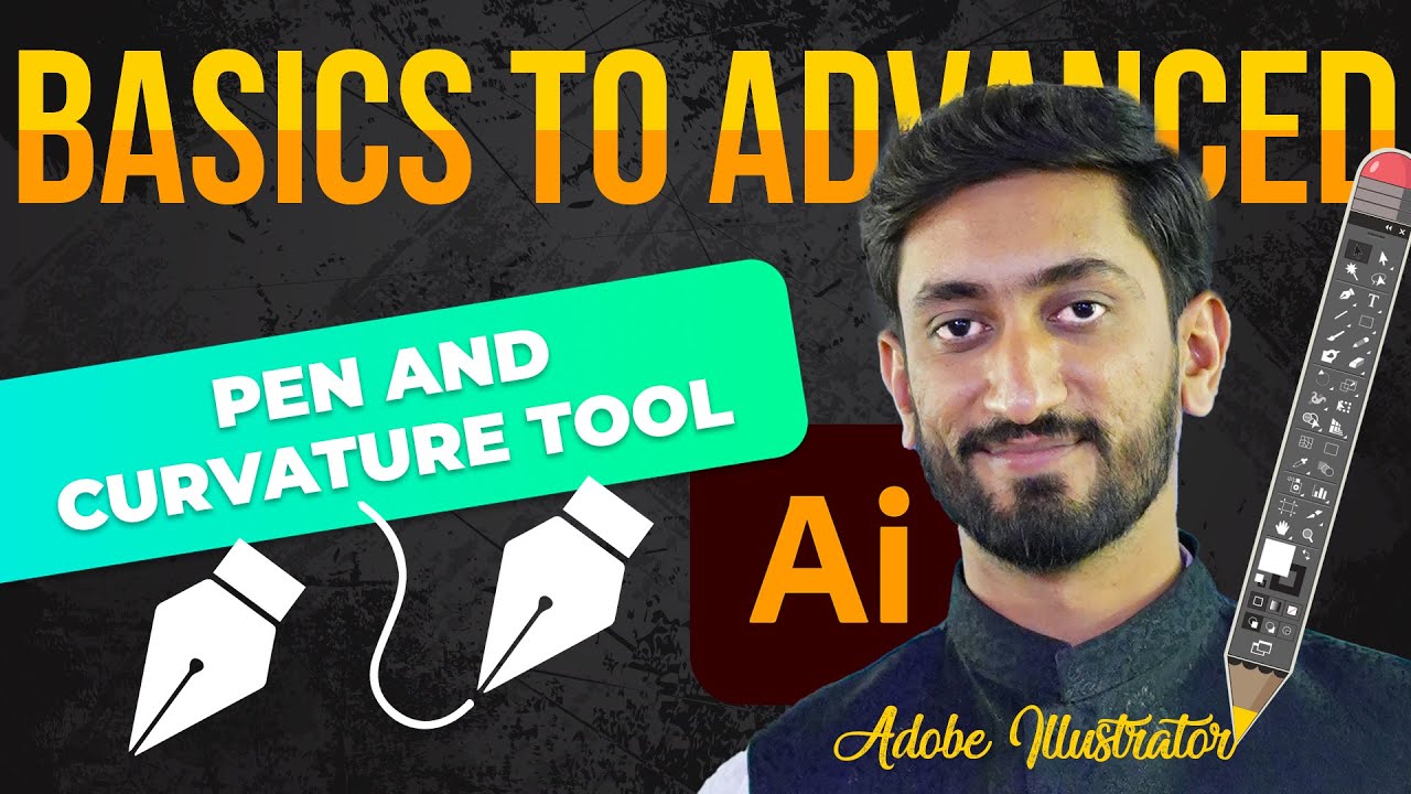 Learn Adobe Illustrator Pen Tool | Curvature Tool Tutorial - YouTube