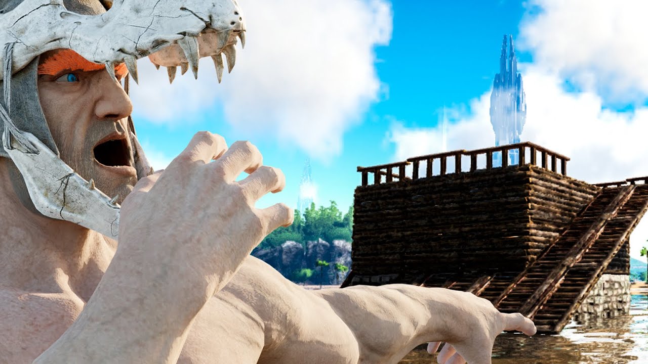 BUILDING THE ULTIMATE RAFT BASE! - Ark: The Ultimate Survivor (E4 - The ...
