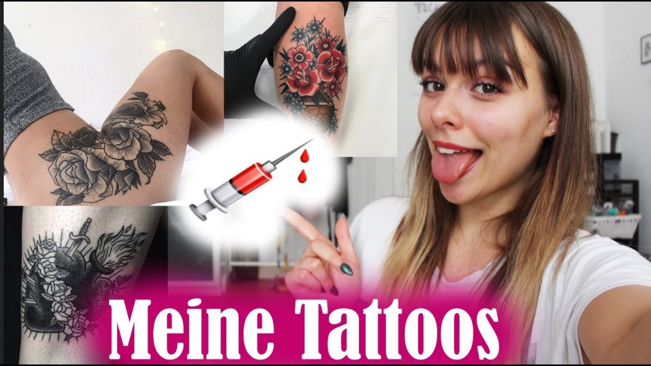 MEINE TATTOOS und ihre Bedeutungen!! (Tattoo Tour)| Soja - YouTube