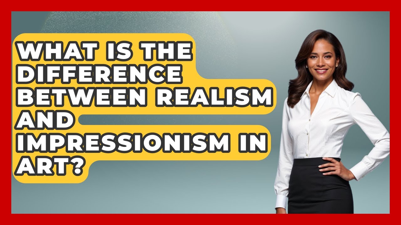 What Is The Difference Between Realism And Impressionism In Art? - Artists Behind the Art - YouTube