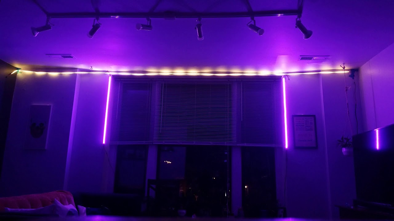 Music Reactive LED Controller Demo - Once in a While - YouTube
