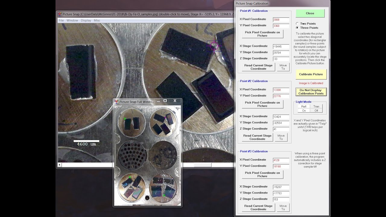 Picture Snap in Probe for EPMA - YouTube