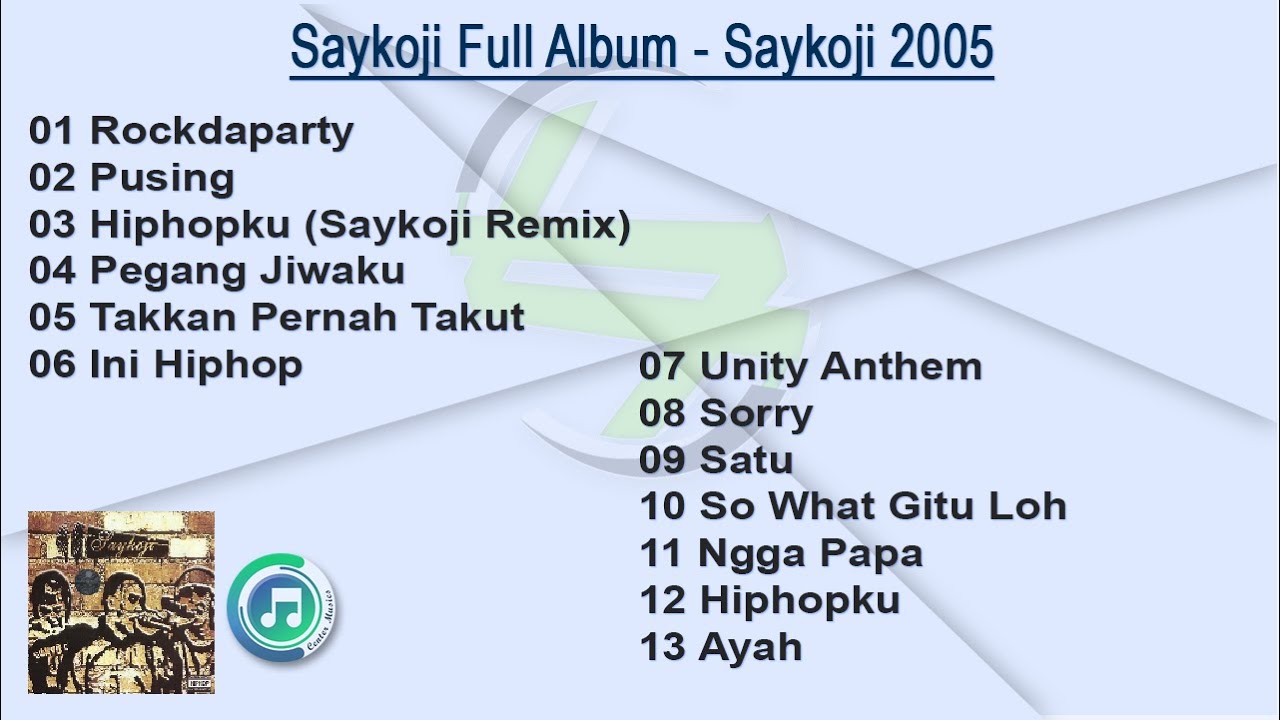 Saykoji Full Album - Saykoji 2005 - YouTube