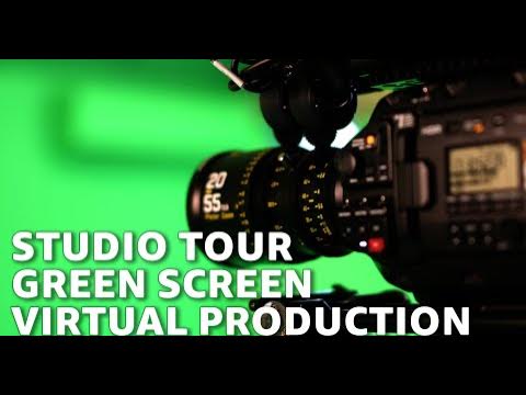 Studio Tour - Virtual Production / Green Screen / Unreal Engine / Retracker Bliss - YouTube