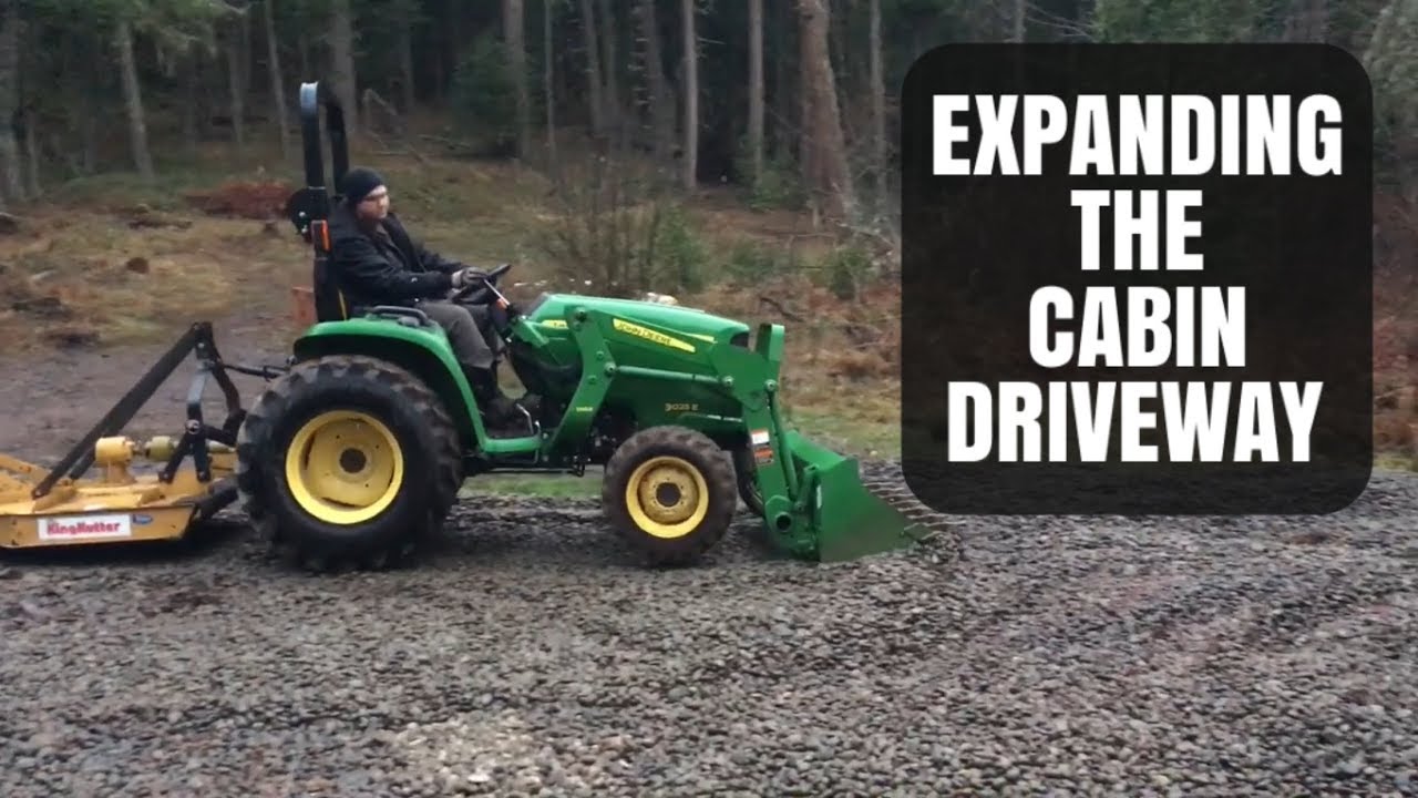 Expanding Our Driveway - YouTube