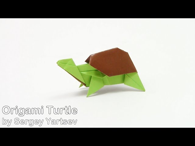 How To Make Easy Origami Turtle How To Make An Origami Turtle