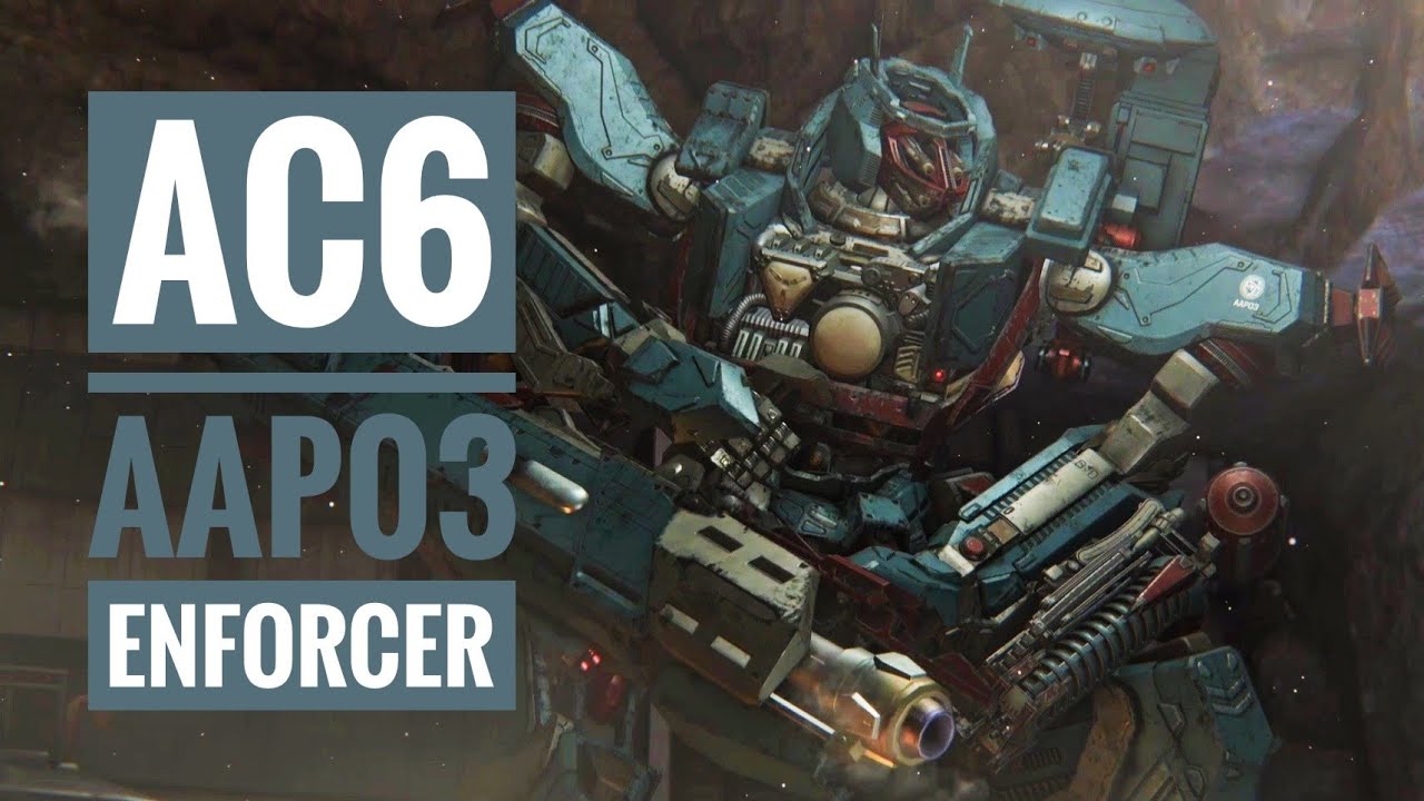 AC6 AAP03 ENFORCER Boss Fight - YouTube