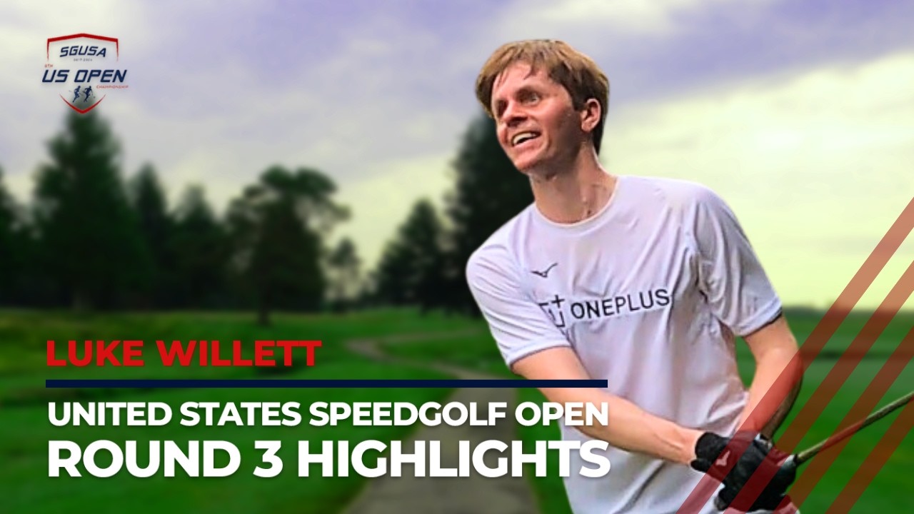 Highlights: Luke Willett wins US Speedgolf Open | 78 in 41 minutes ...