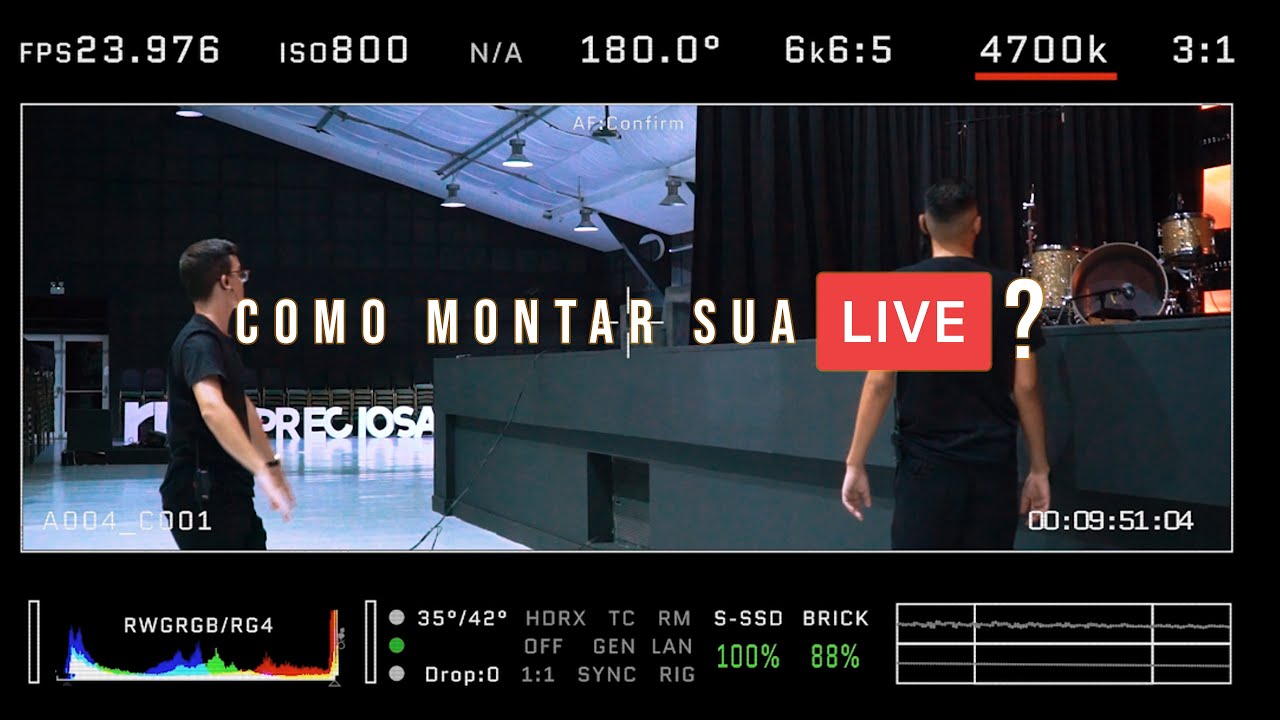COMO MONTAR SUA LIVE? - YouTube