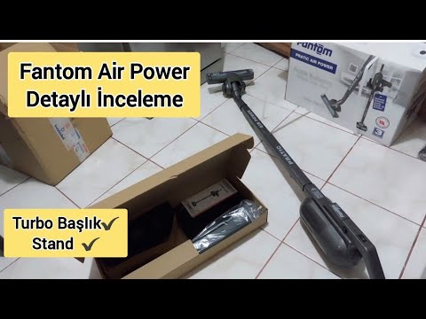 TURBO BAŞLIKLI FANTOM Dikey SÜPÜRGE  Air Power1250 Pratic / Alınır Mı❓️Detaylı İnceleme👍