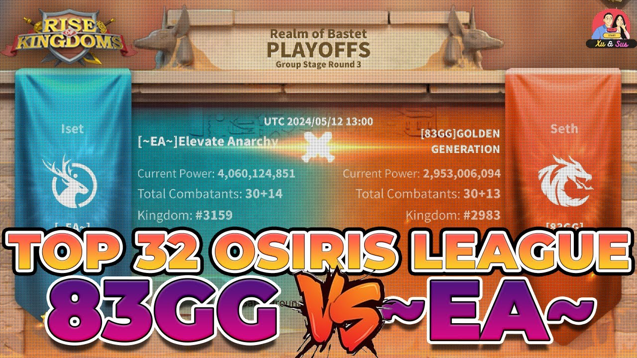 OSIRIS LEAGUE 2983 DEAD OR ALIVE!! (RISE OF KINGDOMS) - YouTube