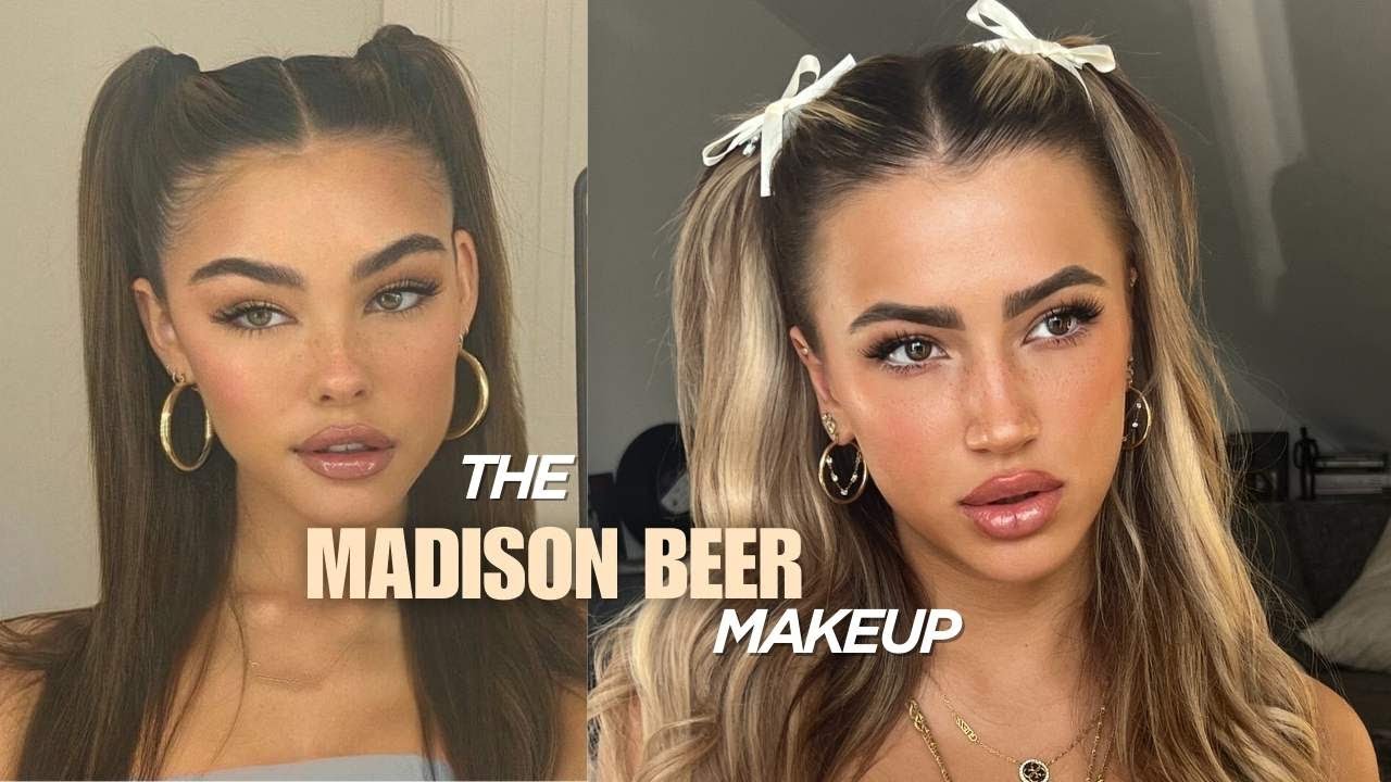 Ich schminke mich wie Madison Beer | Full Makeup Tutorial - YouTube