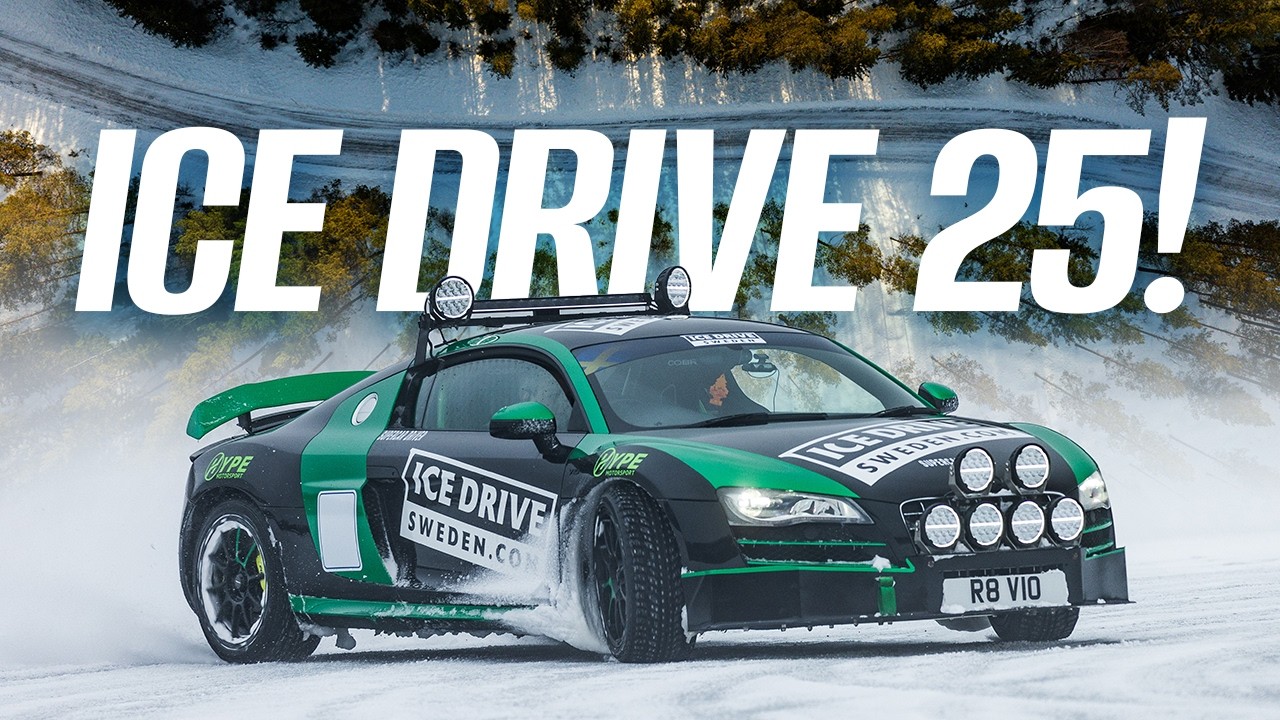 Supercars on ice ! Ice Drive 25 | Supercar Driver 4K - YouTube