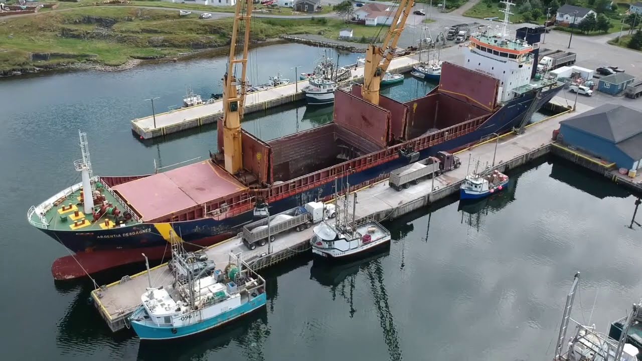 Argentia Desgagnes / Catalina, Newfoundland - YouTube