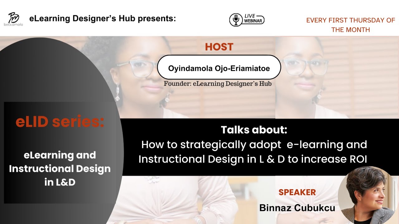 eLID Series February 2024- Unleashing the Power of AI and Instructional Design. - YouTube