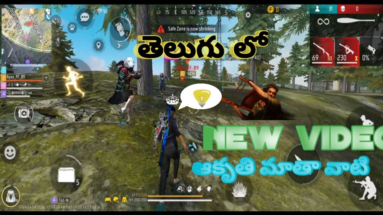 New video upload free fire Max Telugu Gane FF India AnjiDenYT 👑 BR rank ...