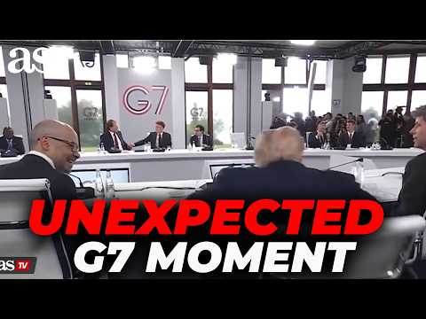 TRUMP turns a SIMPLE CHAIR change into a G7-Wide spectacle