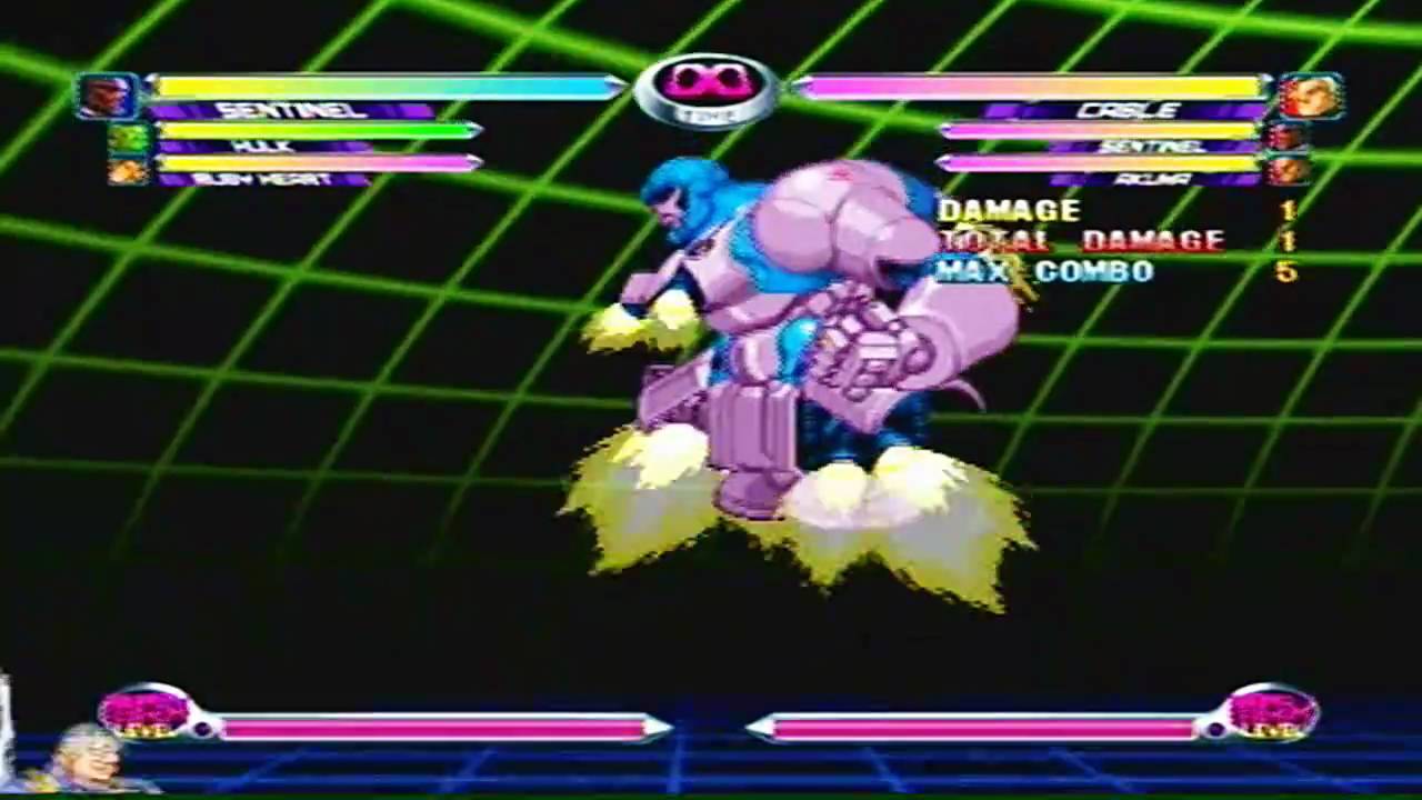 mvc2: Sent double rocket punch fly screen combos. - YouTube