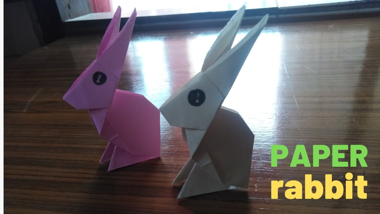 How to Make Origami Paper Rabbit |Easy Paper Crafts| Origami Tutorials ...