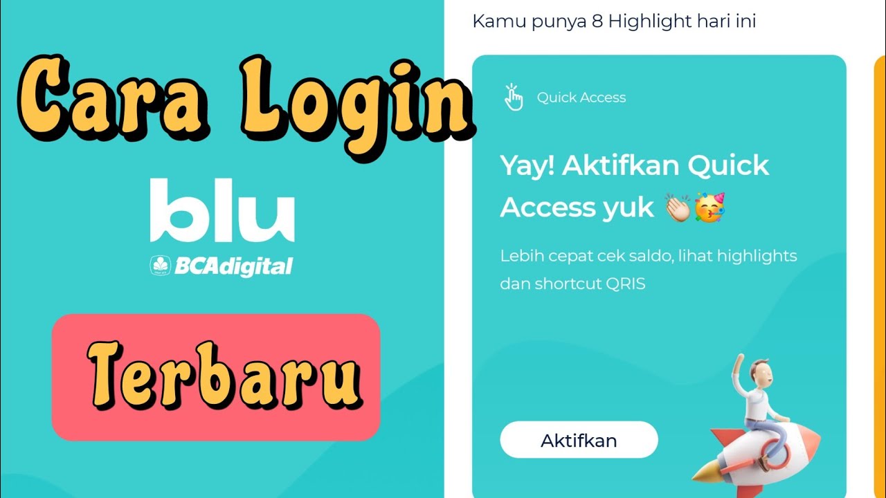 Cara Login Akun Blu BCA terbaru Tahun 2024 - YouTube