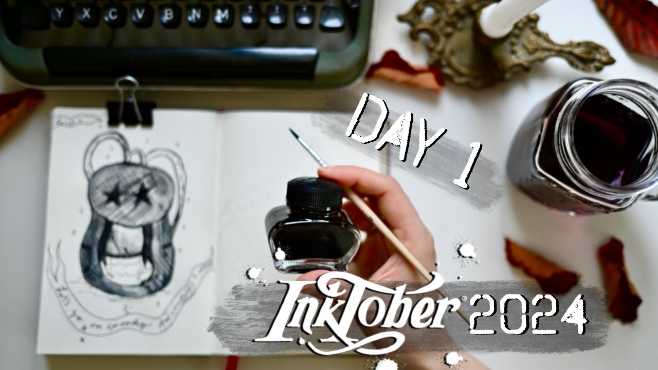 Inktober Day 1: Backpack • Inktober 2024 • Lets start the spooky ...