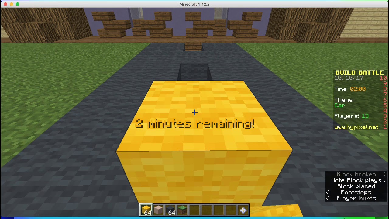 SDG VIEW: Minecraft: Build Battle, NO AUDIO - YouTube