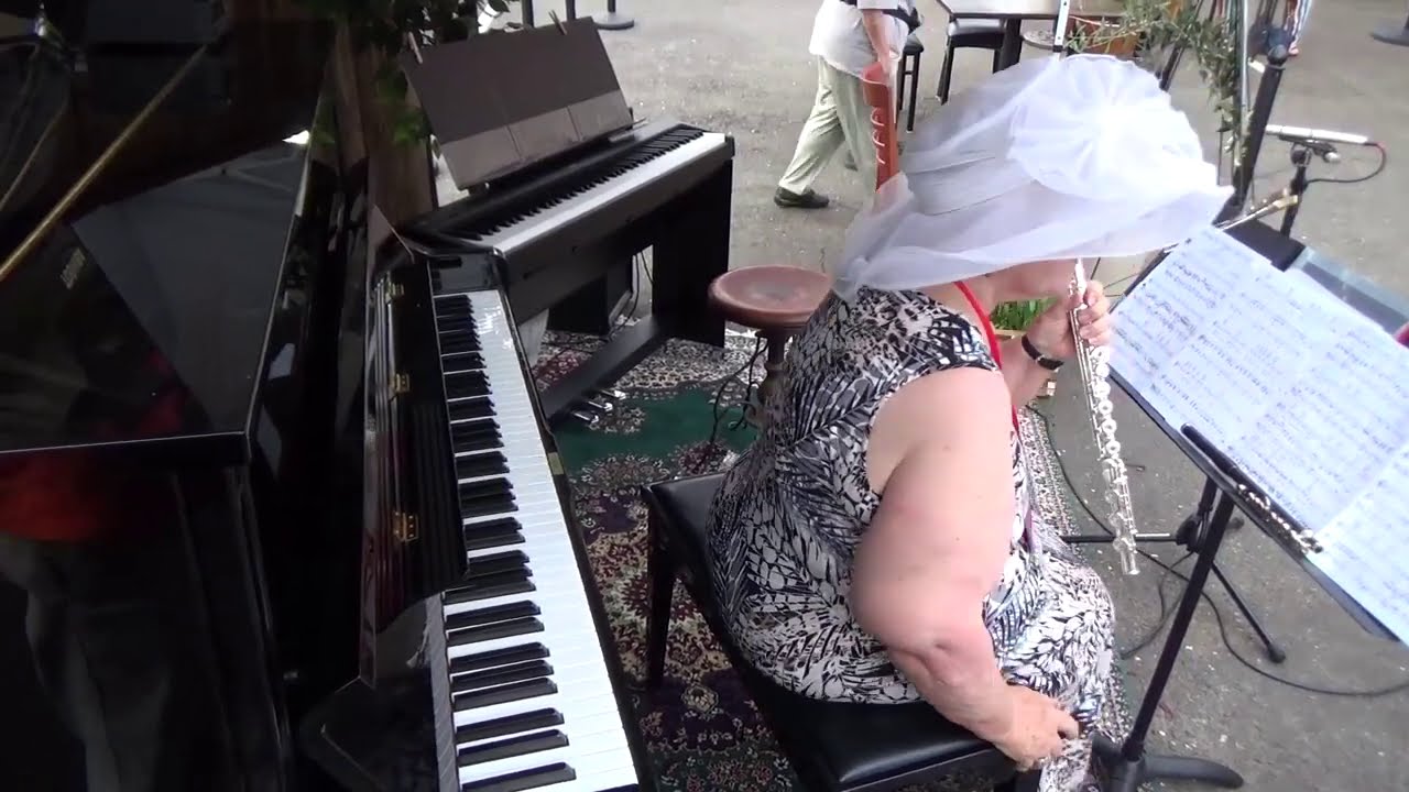 Julia Riley and Tom Brier (in absentia) play two tunes, Sutter Creek ...