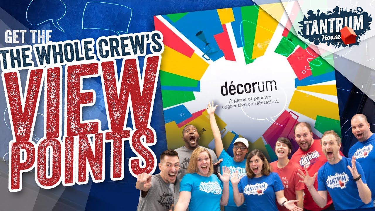 Decorum Board Game Viewpoints - YouTube