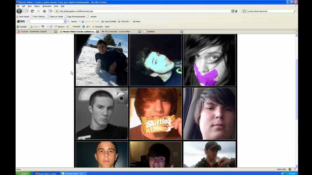 Generate a Photo Collage for your Channel Background in Minutes! - YouTube