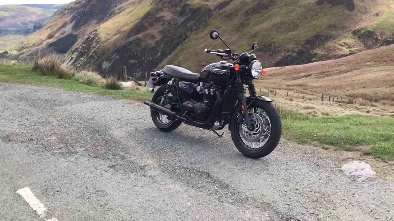 Heaven with Triumph Bonneville T120 - YouTube