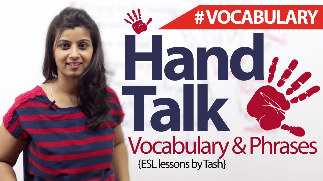 Hand Talk – English Phrases and Vocabulary related to hand ( English ...