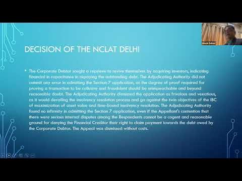 Webinar | Anatomy of IBC Case Laws - 10 - YouTube