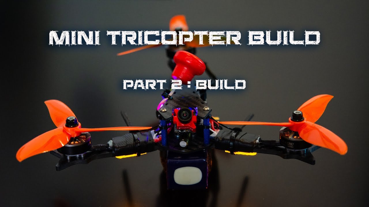 มาทำสามขาลำเล็กกันครับ Mini Tricopter Build Part 2 - Build (Thai) - YouTube