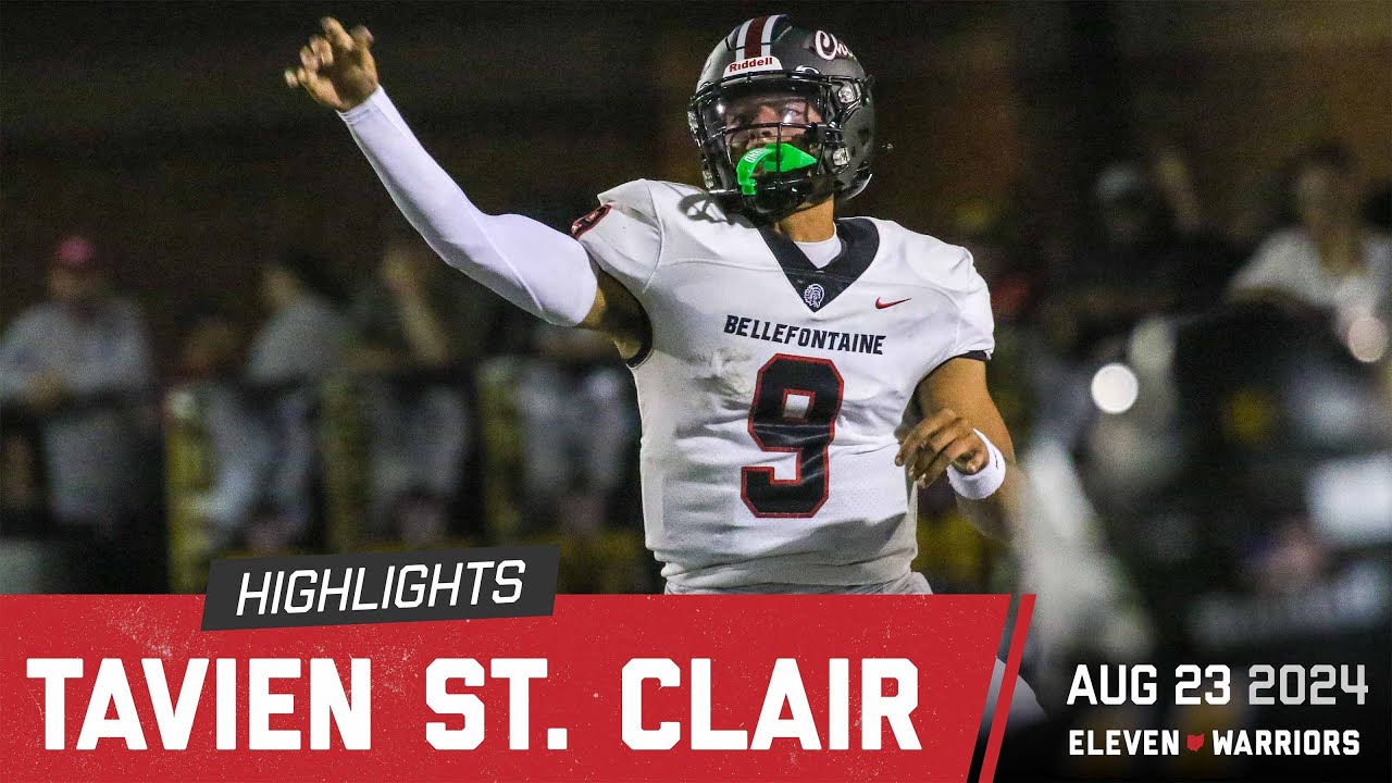 Highlights from five-star OSU QB commit Tavien St. Clair's Week 1 ...