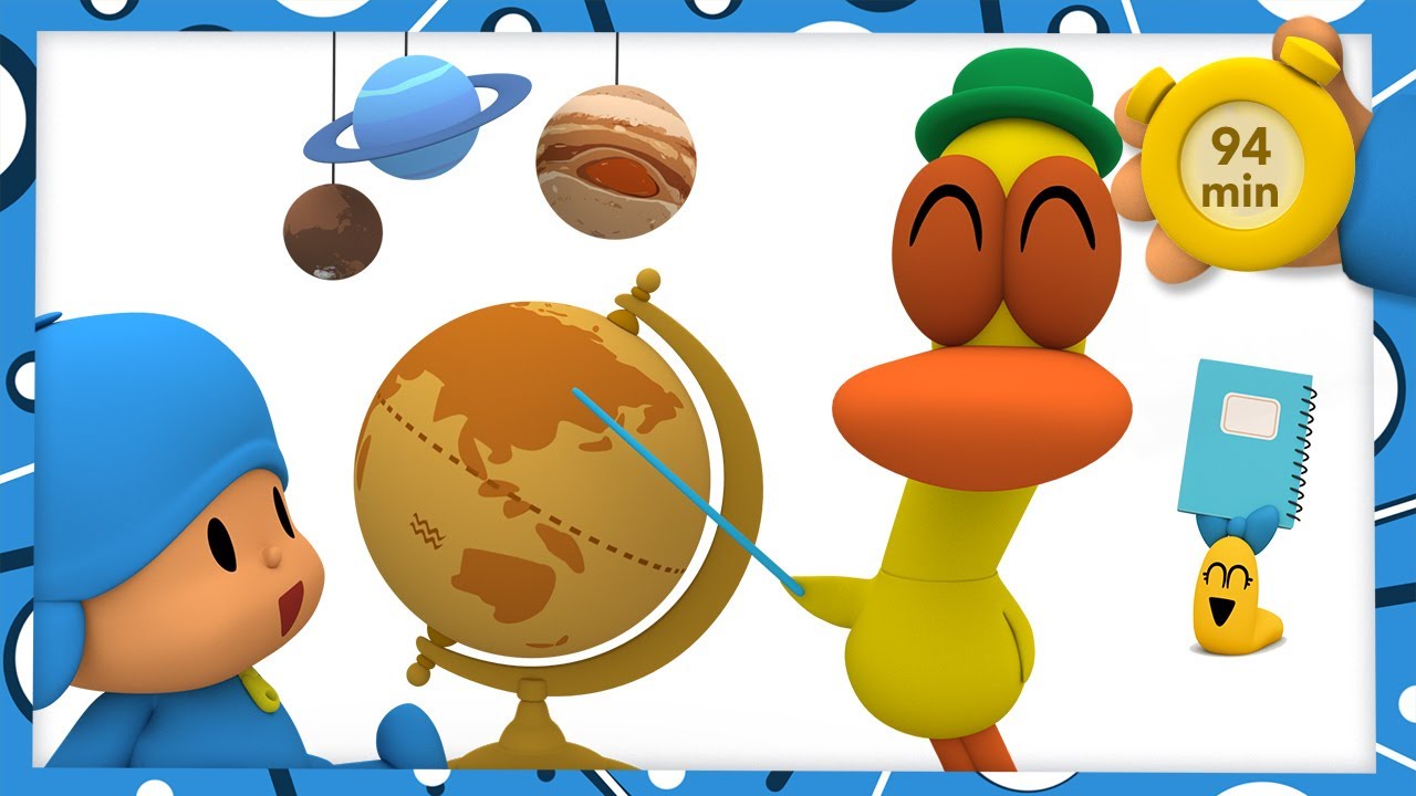 🎓 POCOYO AND NINA - Professor Pato [94 minutes] | ANIMATED CARTOON for ...