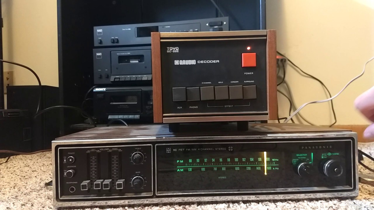 Adventures in Quadraphonic Vinyl - YouTube