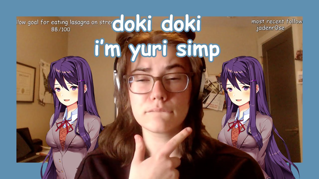 okey dokey doki doki aka yuri simp stream (first playthrough part THREE ...