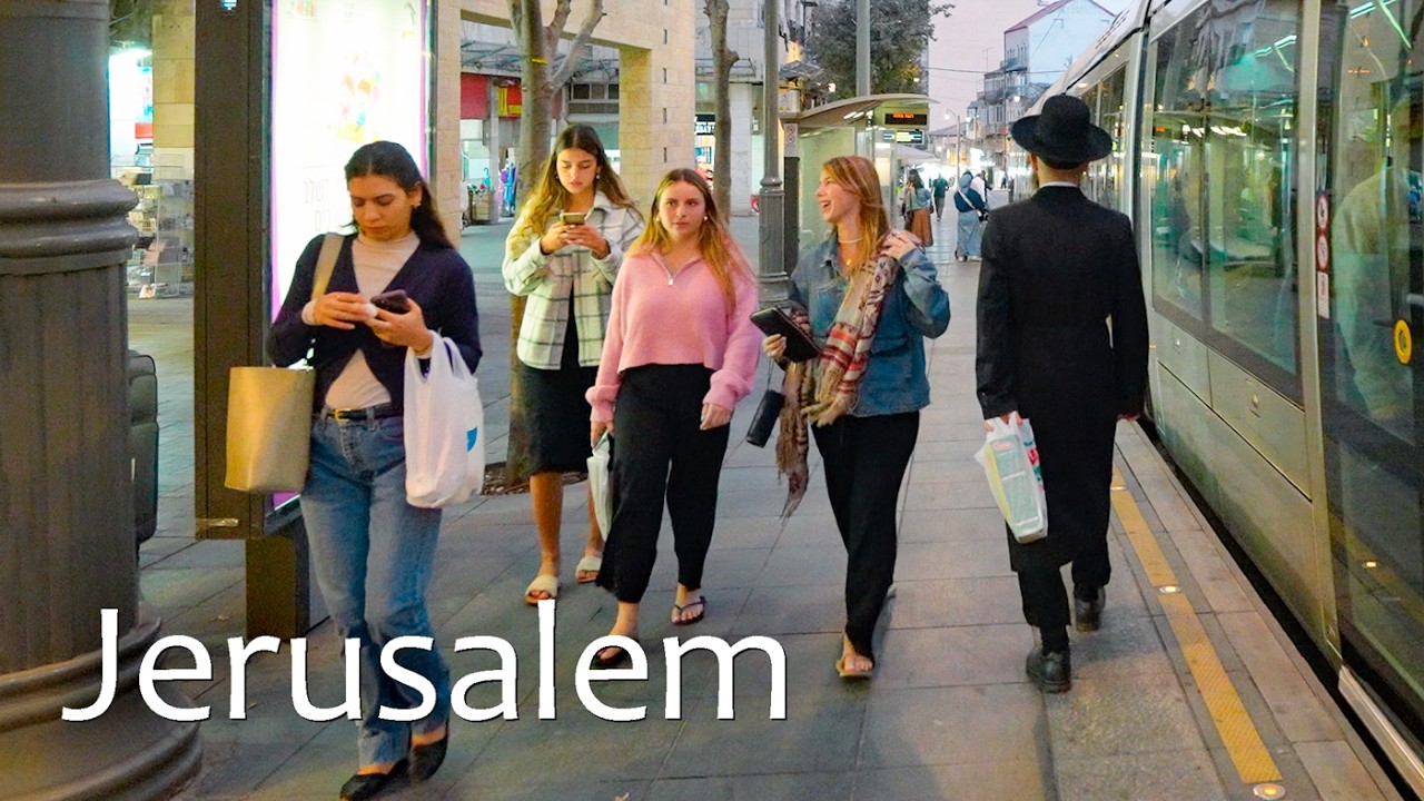 Jerusalem! An Evening Walk from the Bustle of the Market to the Calm of ...