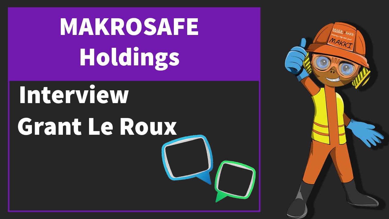 Interview with a MAKROSAFE Student Grant le Roux - YouTube