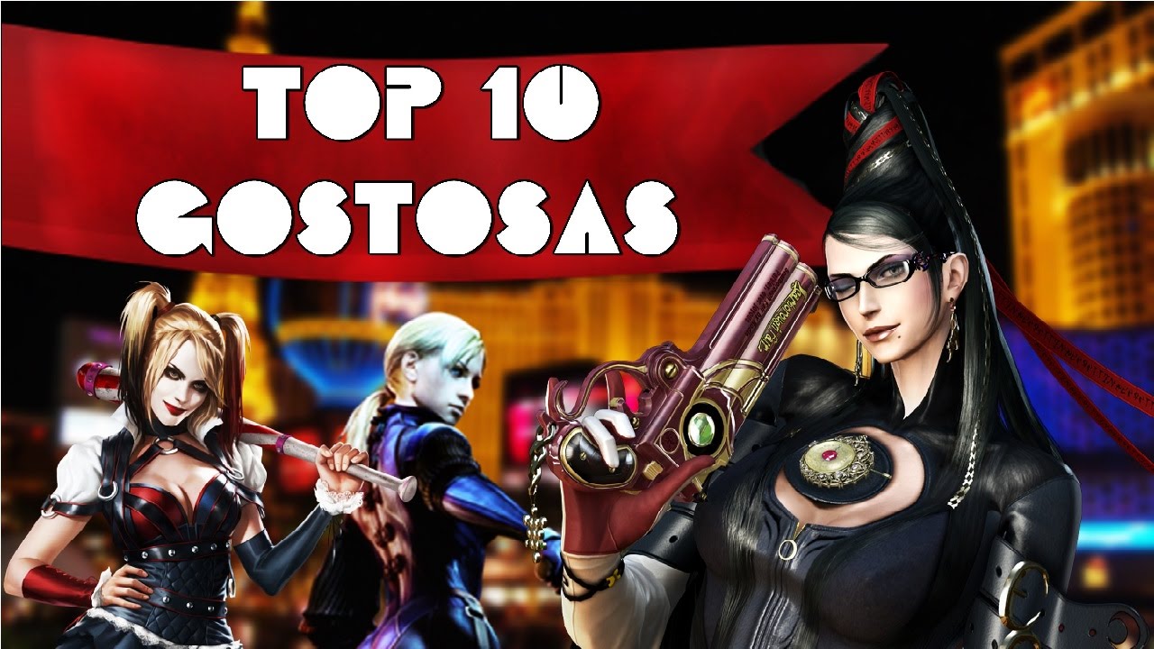 TOP 10 GOSTOSAS NO MUNDO DOS GAMES - YouTube
