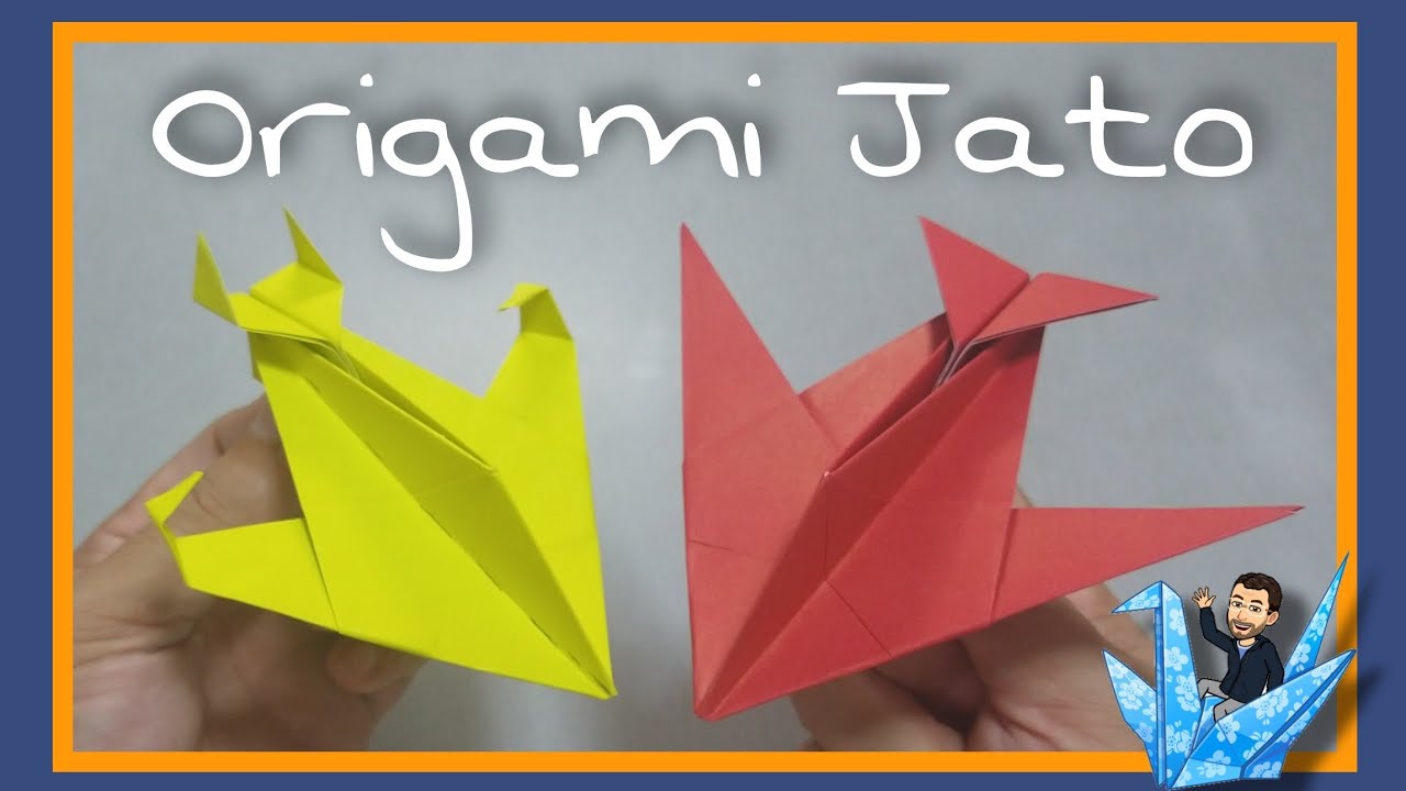 Origami Jato/Espaçonave Por: ( Robert J. Lang ) PT-BRASIL - YouTube