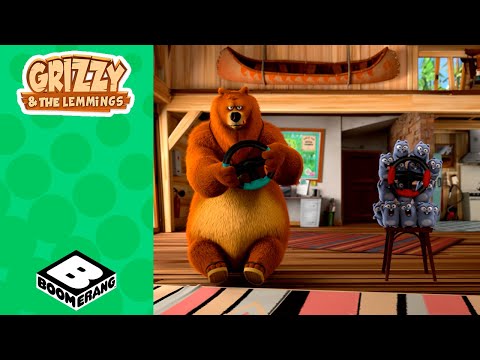 Sfida ai videogame | Inverno Allegro | Grizzy e i Lemming | Boomerang Italia
