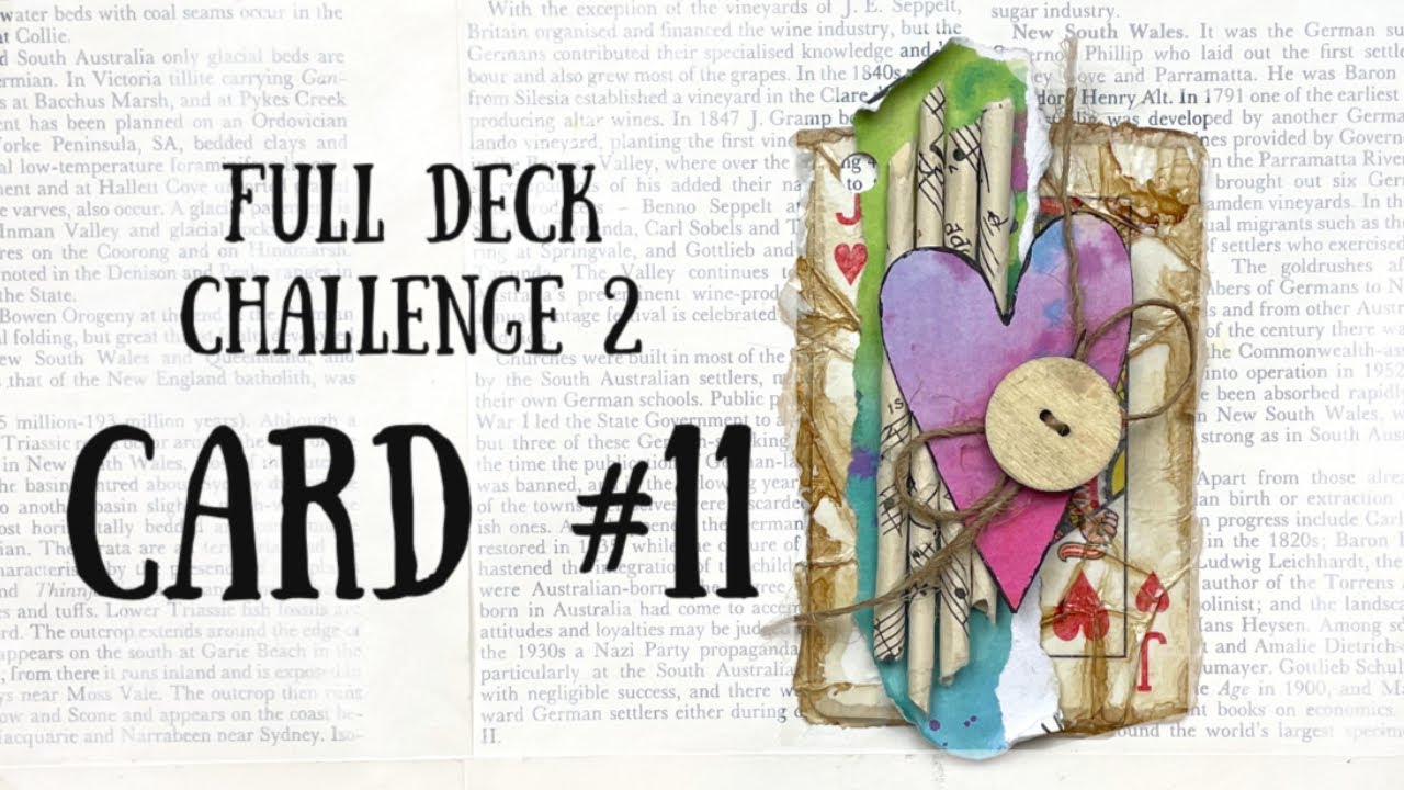 Card Number 11 | Full Deck Challenge 2 | 🦋ShanoukiArt🦋🧿 - YouTube