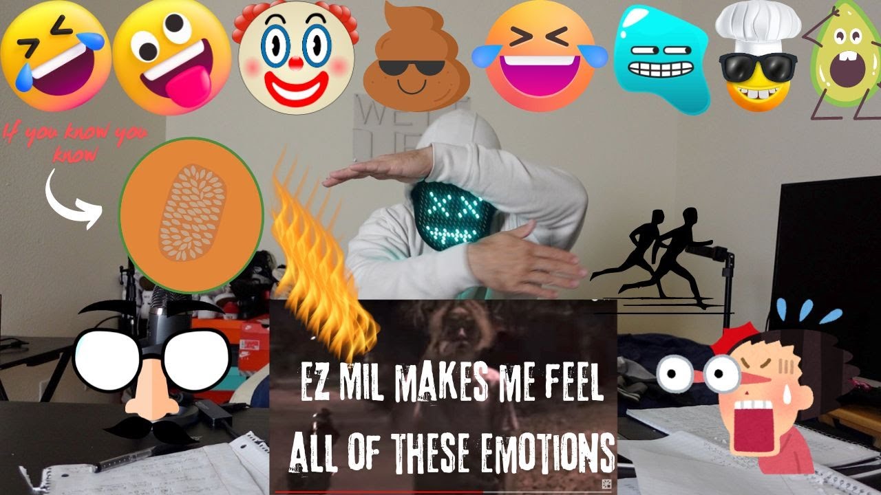 EZ Mil is a funny guy! (Reacting to Runnin' by EZ Mil) #ezmil - YouTube