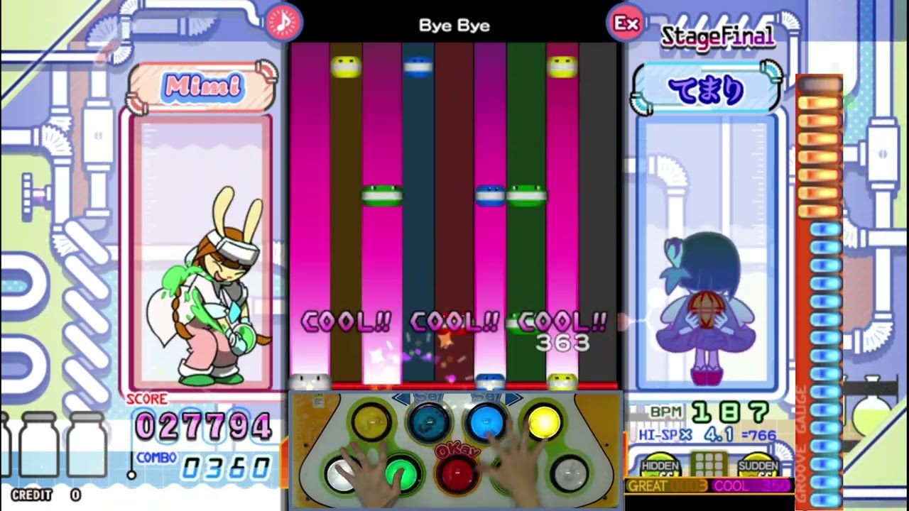 [ポップン] Bye Bye EX - YouTube