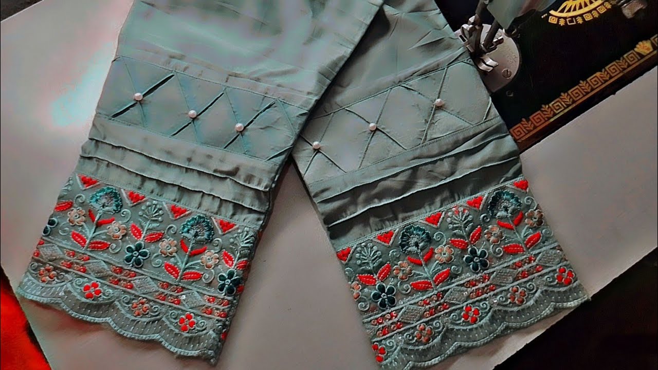 New and beautiful pant trouser design @aftab fashion designer1 - YouTube